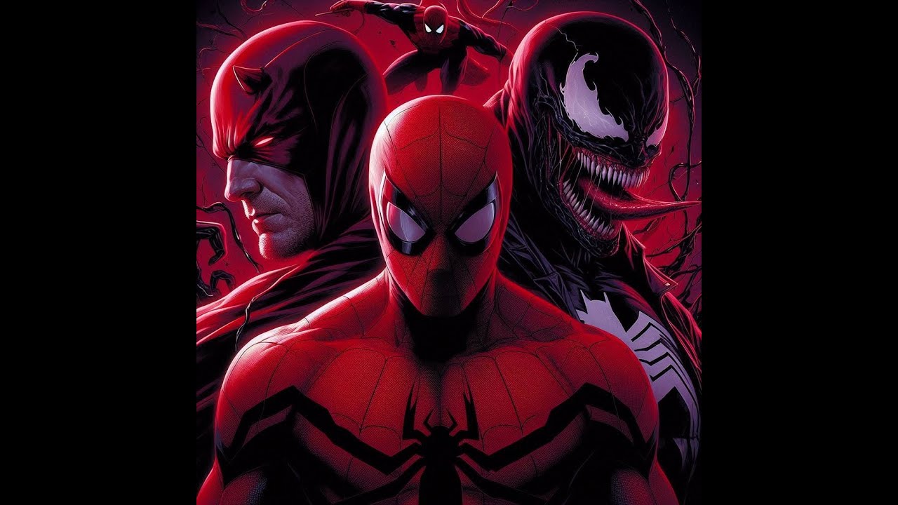 🕷️ NIGHTFALL SHOWDOWN: THE DAREDEVIL, SPIDER-MAN & VENOM EPIC ...