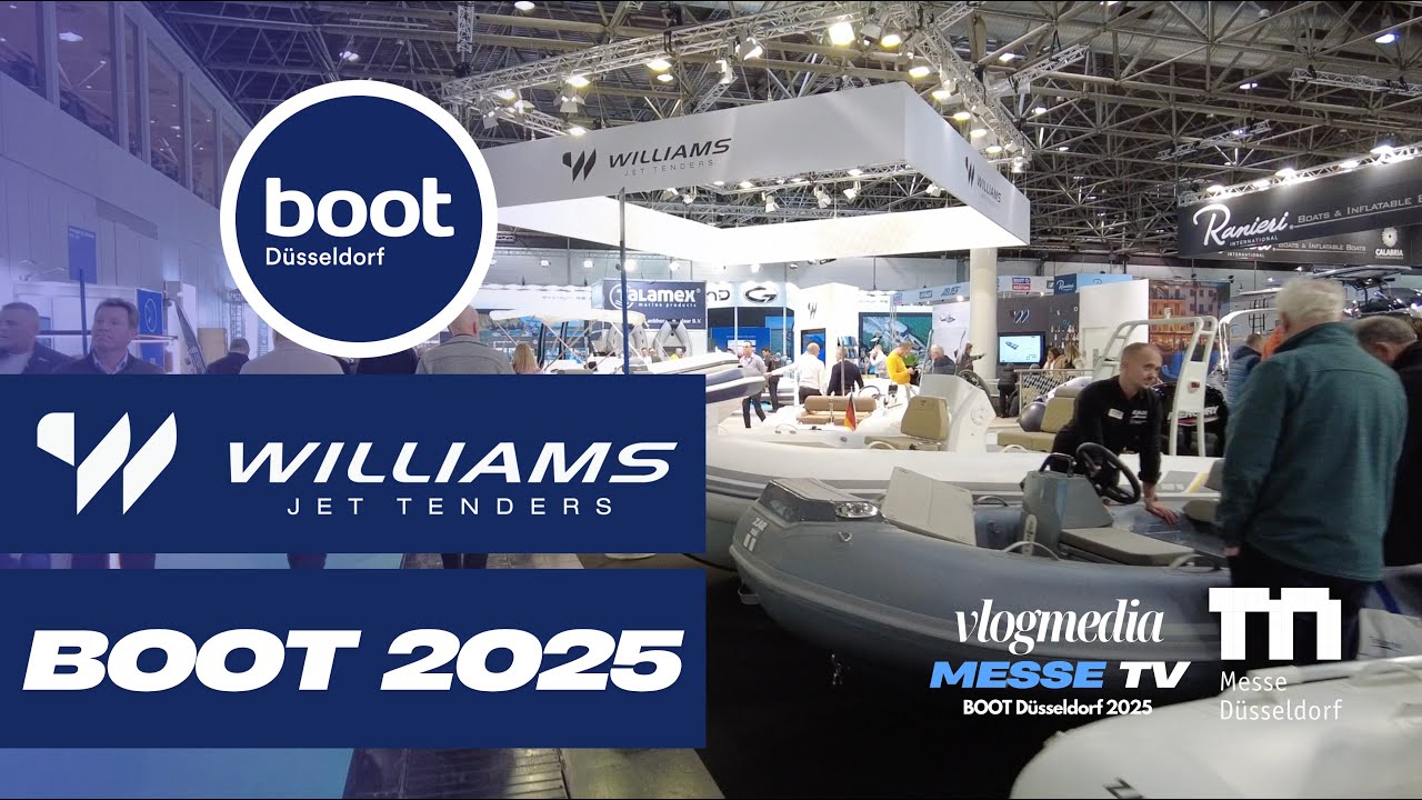 Boot Düsseldorf 2025 | WILLIAMS JET TENDERS | 4K - YouTube