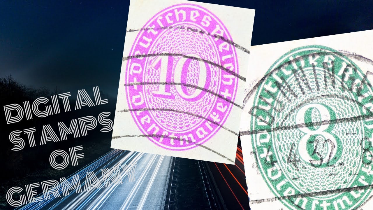 Digital Stamps Of Germany - YouTube