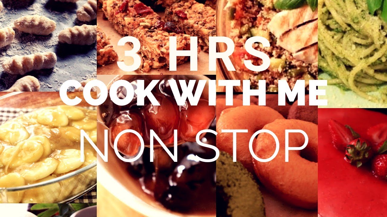 COOK WITH ME 2020| 3hrs of NON STOP cooking and baking - YouTube