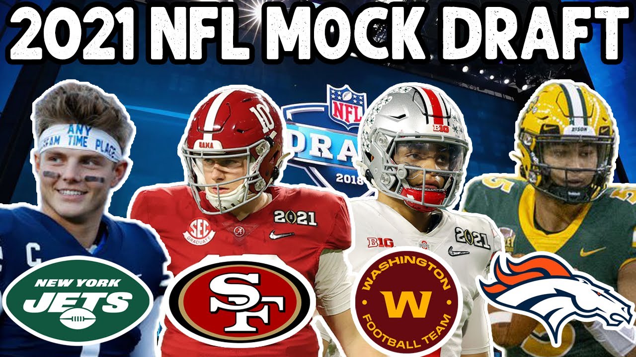 LIVE NFL MOCK DRAFT + TOP 5 QB's & RB's - YouTube
