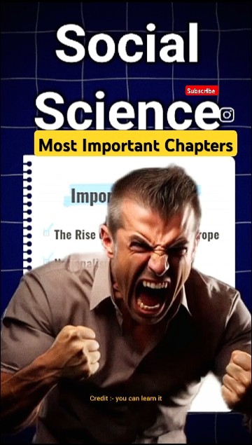 Class 10th Social Science Most Important Chapters💯 ️#shorts # ...