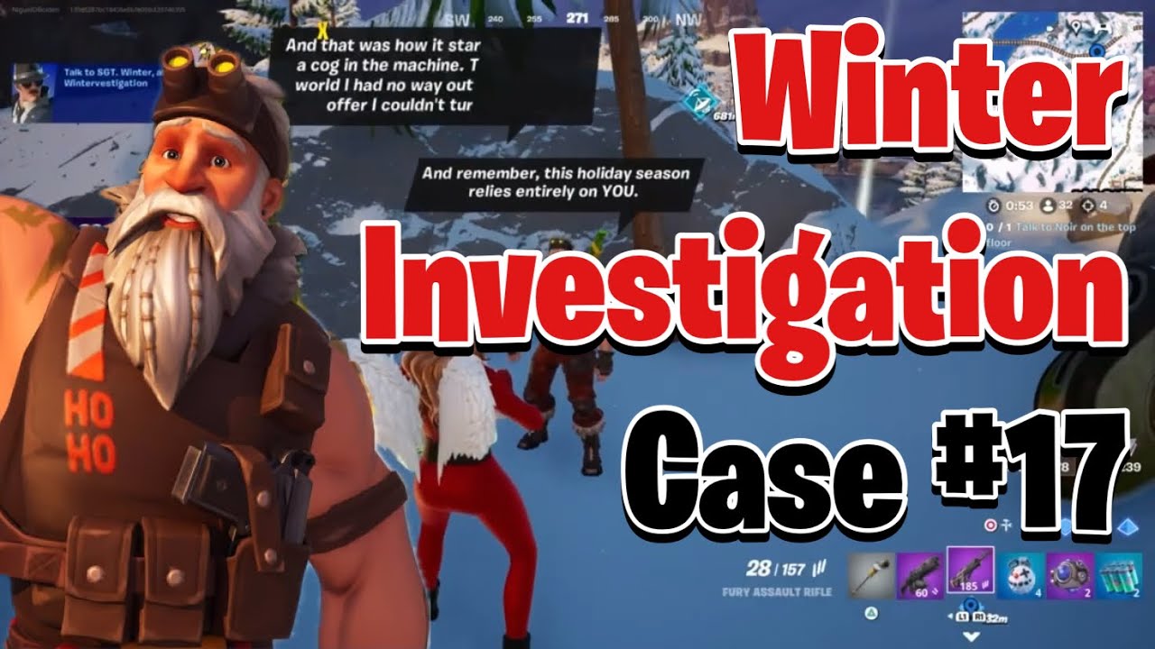 Winter Investigation: Case #17! - YouTube