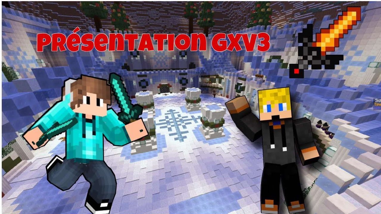 PRÉSENTATION BACKUP GXV3 SKIN MODDER MINECRAFT PS3 - YouTube