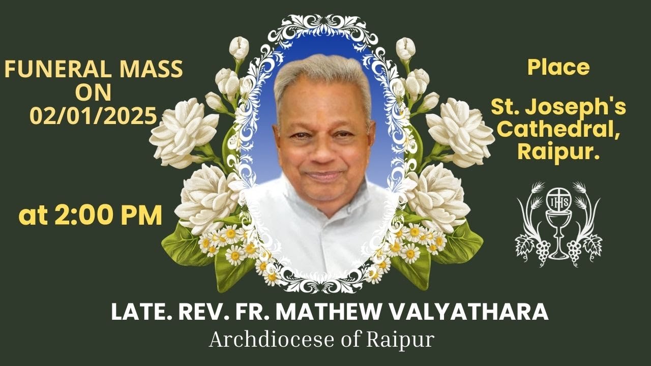 Funeral Mass is on 02/01/2025 at 2:00 PM at St. Joseph's Cathedral ...
