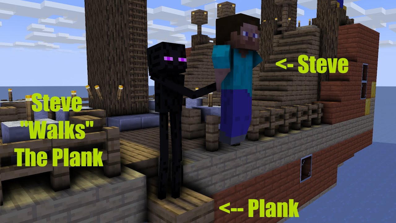 Steve "Walks" The Plank - YouTube
