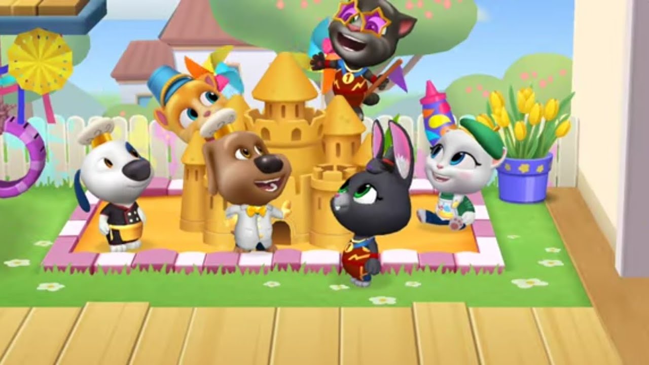 My Talking Tom Friends 🐱😍 Play & Enjoy with cute Tom &his fun Friends 🥳 ...