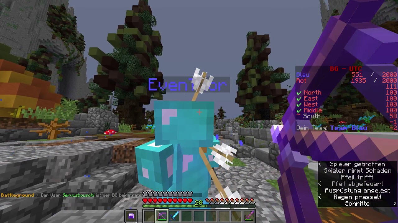 Minecraft Legend UTC Tag 2 Runde 01 - YouTube