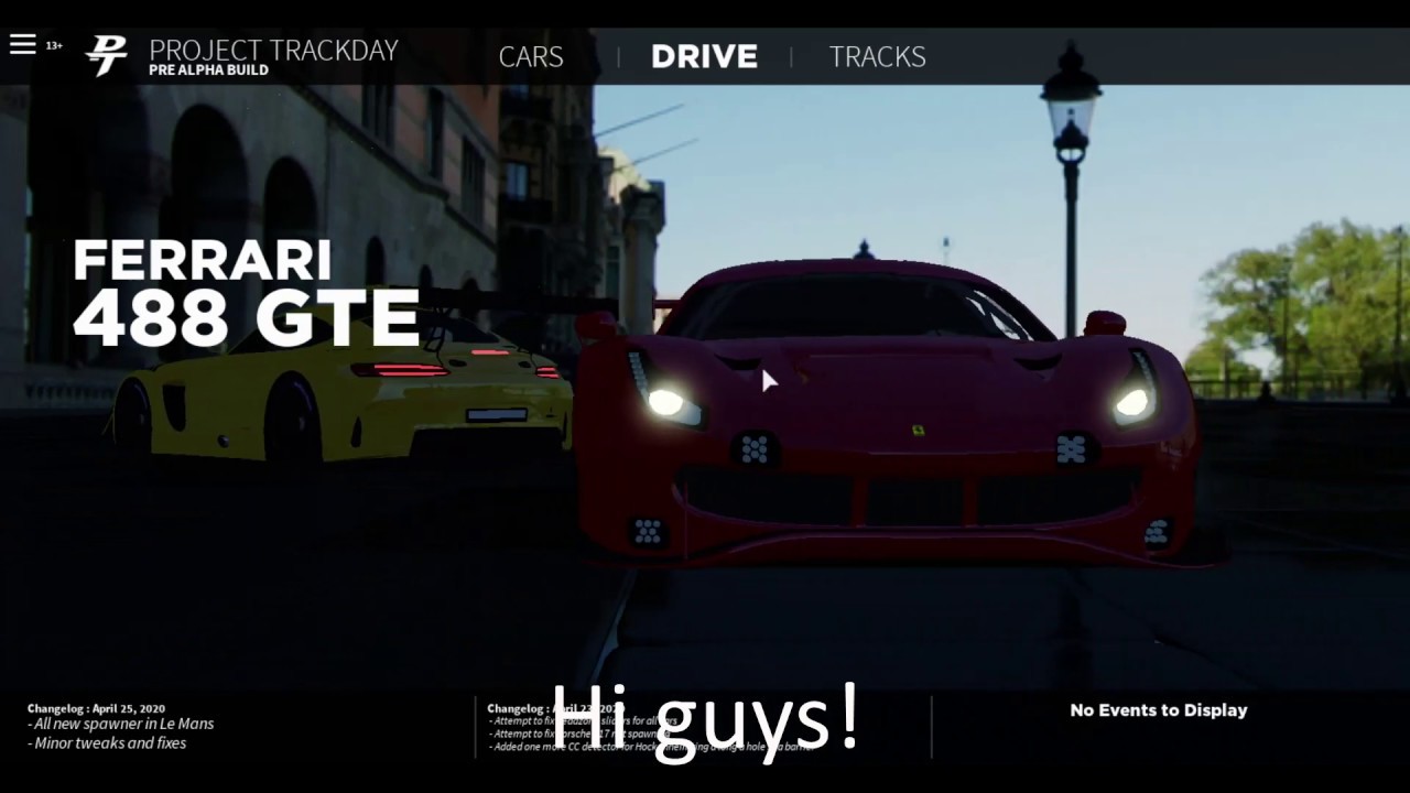 Roblox Project Trackday (New) - YouTube