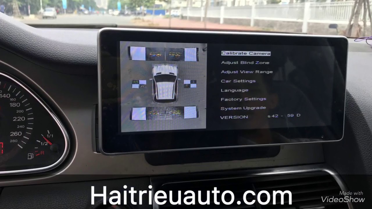 Camera 360 cho Audi Q7 - YouTube
