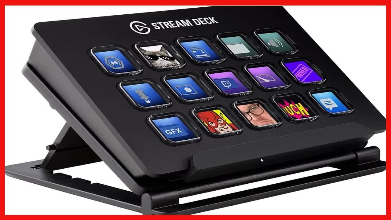 Elgato Stream Deck – Custom A 15 Pack of LCD Key with Live Content ...