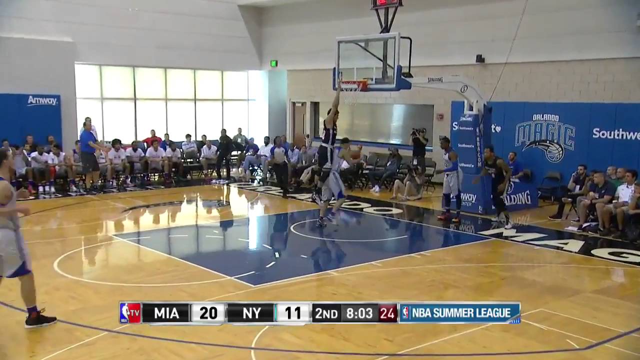 Juwan Howard Jr 17 Pts Highlights ¦ Heat vs Knicks ¦ July 3, 2016 ...