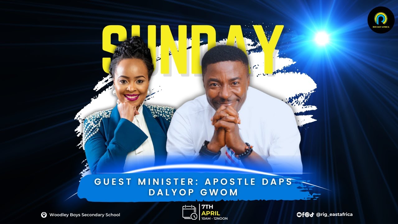 (PART 2 ) RIG EAST AFRICA SUNDAY SERVICE with Apostle Daps Gwom ...
