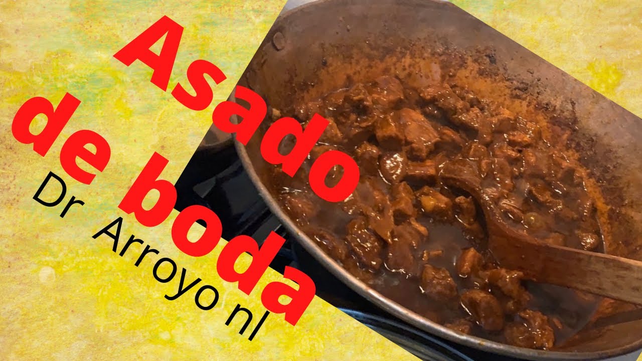 Riquísimo asado de boda // la receta original del rancho - YouTube
