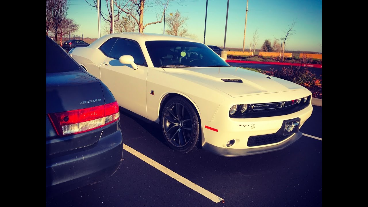 2016 DODGE CHALLENGER TINT FT 35% & RE 5% & WINDSHIELD VISOR - YouTube