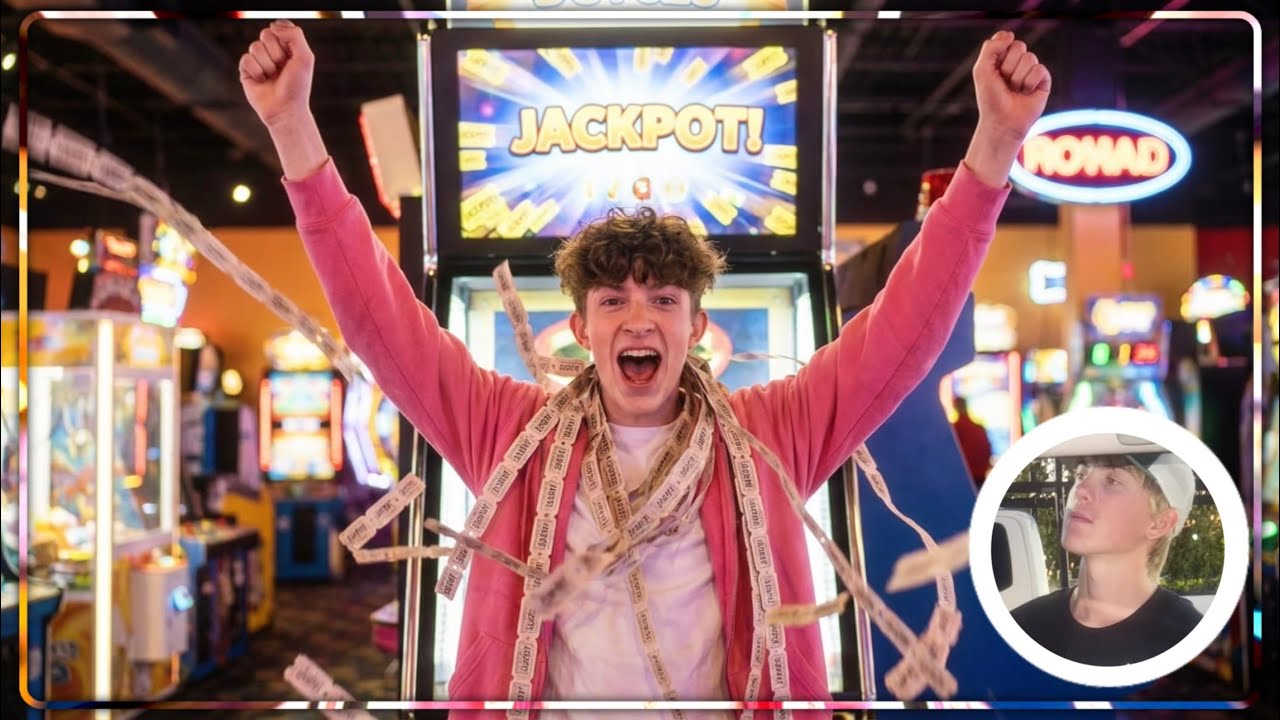 We Went To An Arcade For Free?! - YouTube