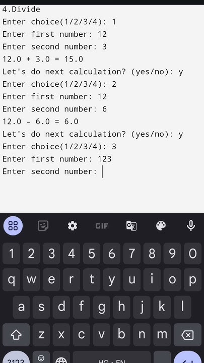 Create A Simple Calculator In Python Pythonprogramming Pycalculator Using Python Youtube 1407