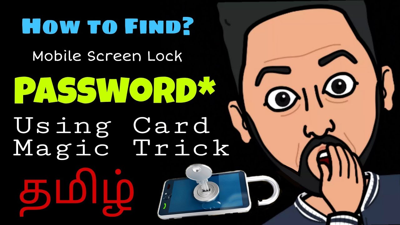 This Trick Finds your Phone Password | Card Magic Trick in Tamil - YouTube