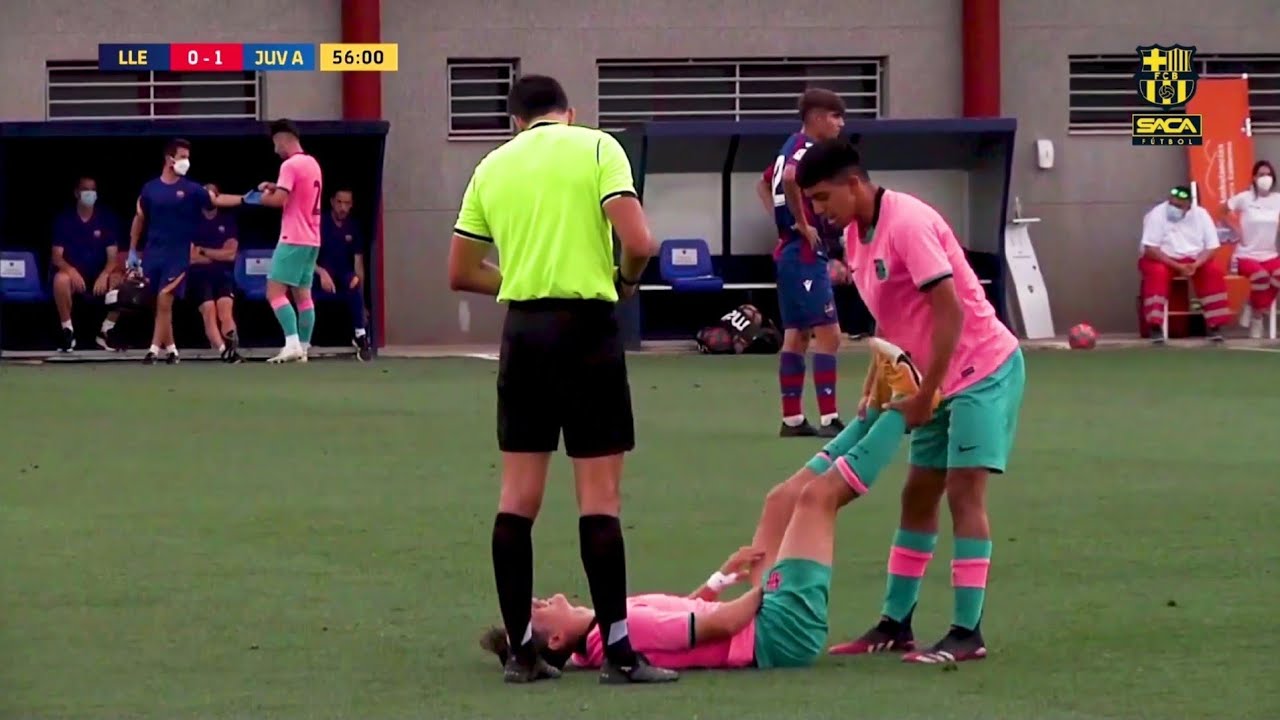 Soccer Nutshot. Spanish League U19. Levante vs. Barcelona. 18/06/2021 ...