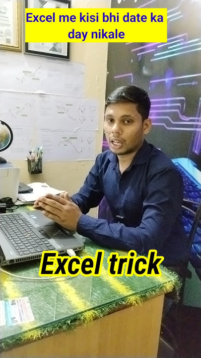Excel Me Kisi Bhi Date Ka Day Nikale Shorts Trendingshorts Excel Msword Youtube