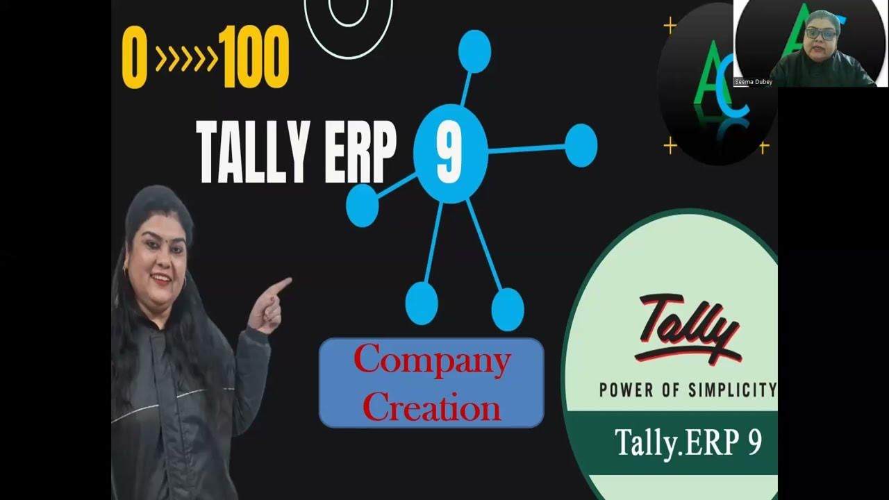 Loading Tally.ERP 9|Company Creation|Tally.ERP 9|Complete Tutorial Series|Advance Computing ...