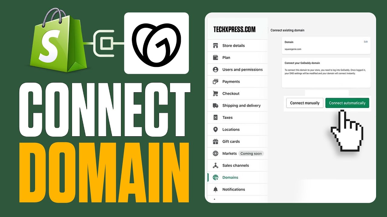 How To Connect GoDaddy Domain To Shopify (2026) Step By Step - YouTube