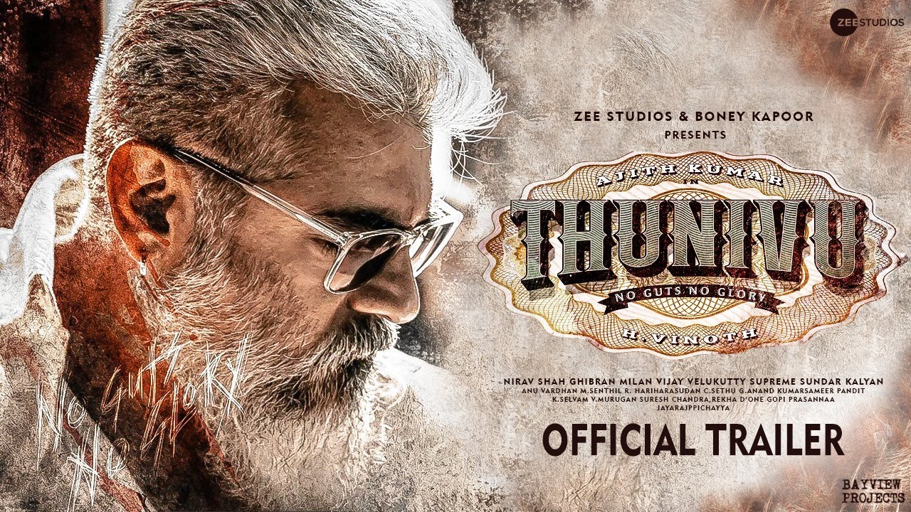 Thunivu | Official Concept Trailer | Ajith Kumar | H Vinoth | Boney ...