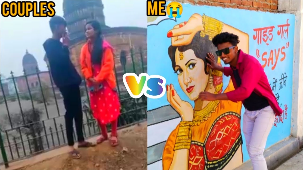 Couples vs Single me😭 || Single meme status 😔 - YouTube
