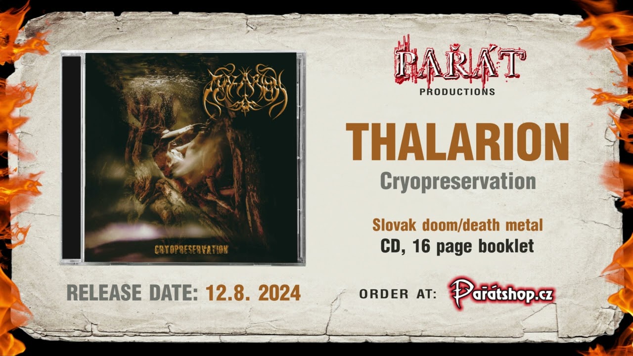 Slovak death/doom metal band THALARION stream their new full-length ...