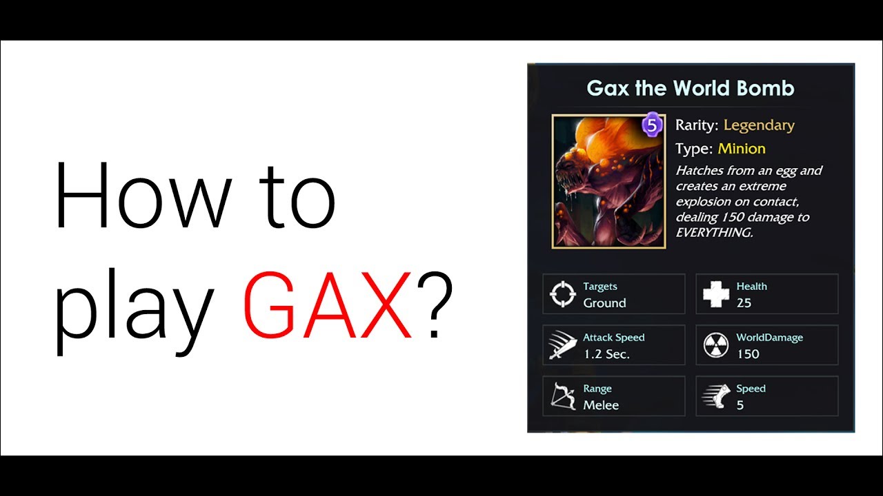 How to play Gax the World Bomb? - YouTube