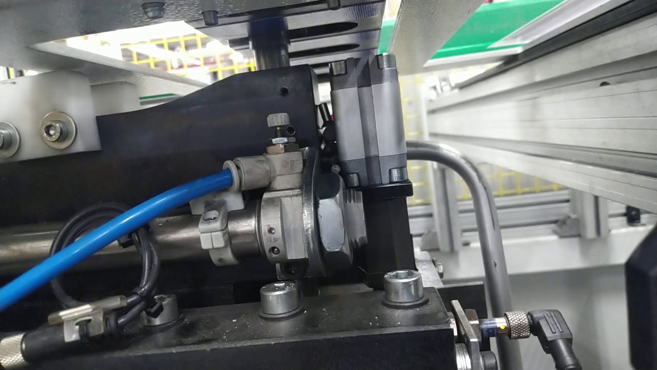 Auto riveting test run - YouTube