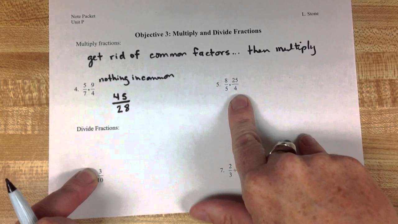 MAT 050 1.1 objective 3 - YouTube