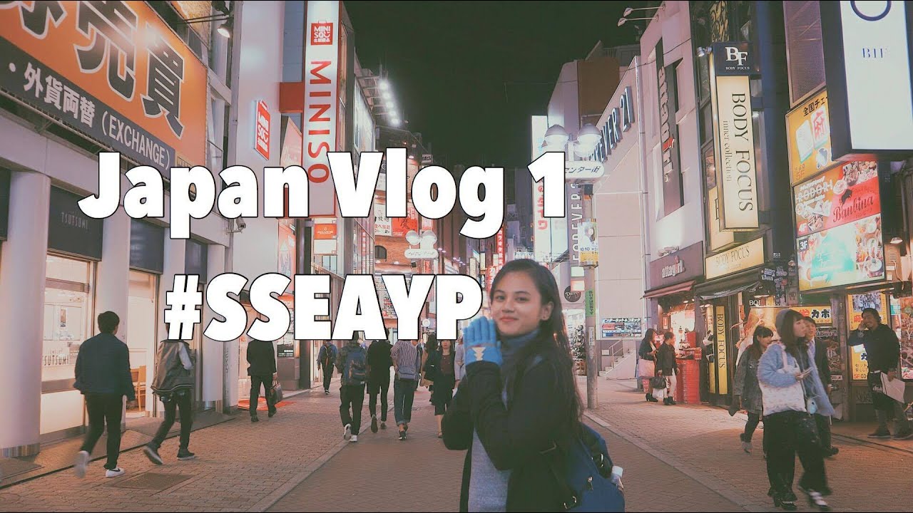 SSEAYP 44 VLOG PART1 | Japan Vlog Part 1 - YouTube