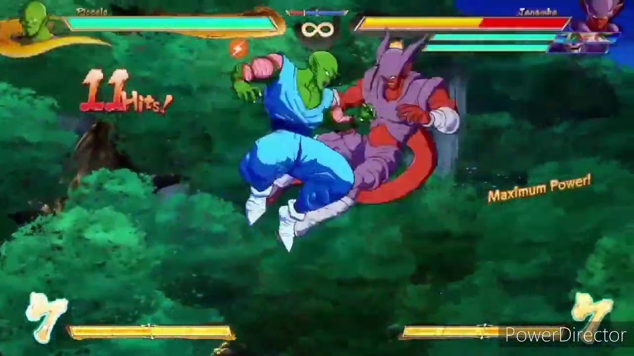 Lean mean and GREEN! Piccolo s3 advanced combo exhibition - YouTube