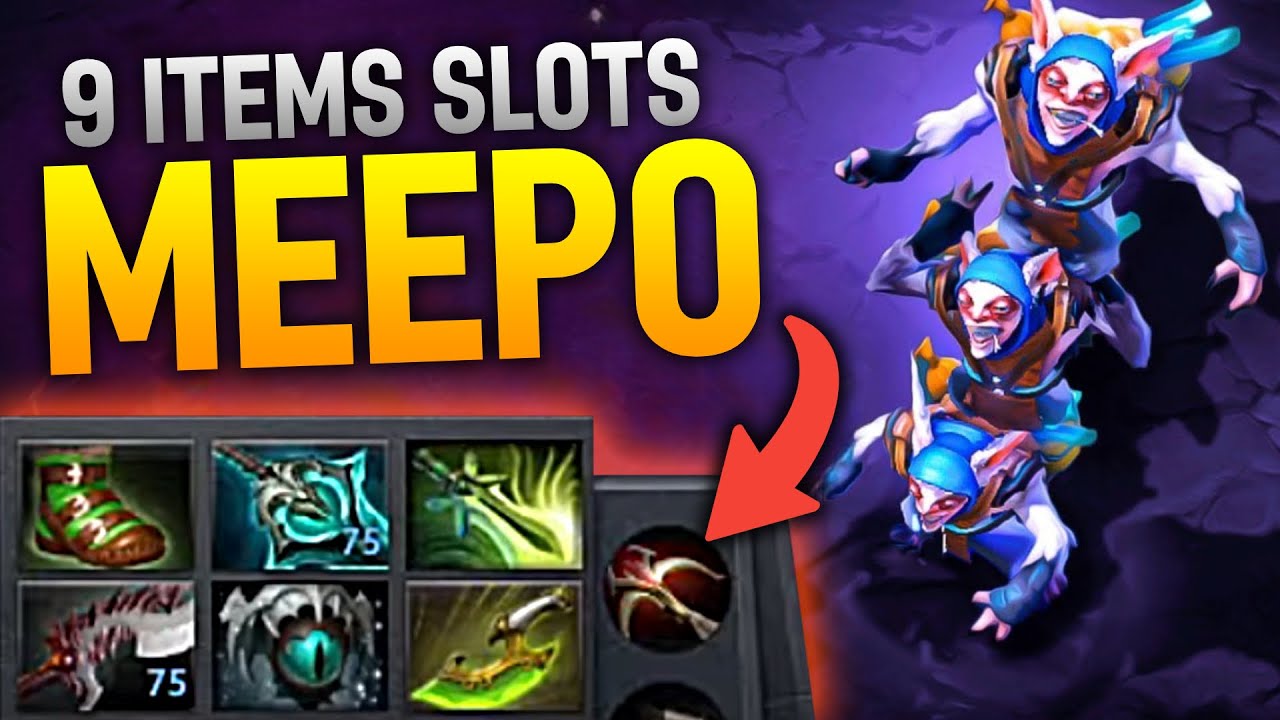 Meepo 9 Items Hack New Free Slot 71 Kills | Dota 2 Gameplay - YouTube