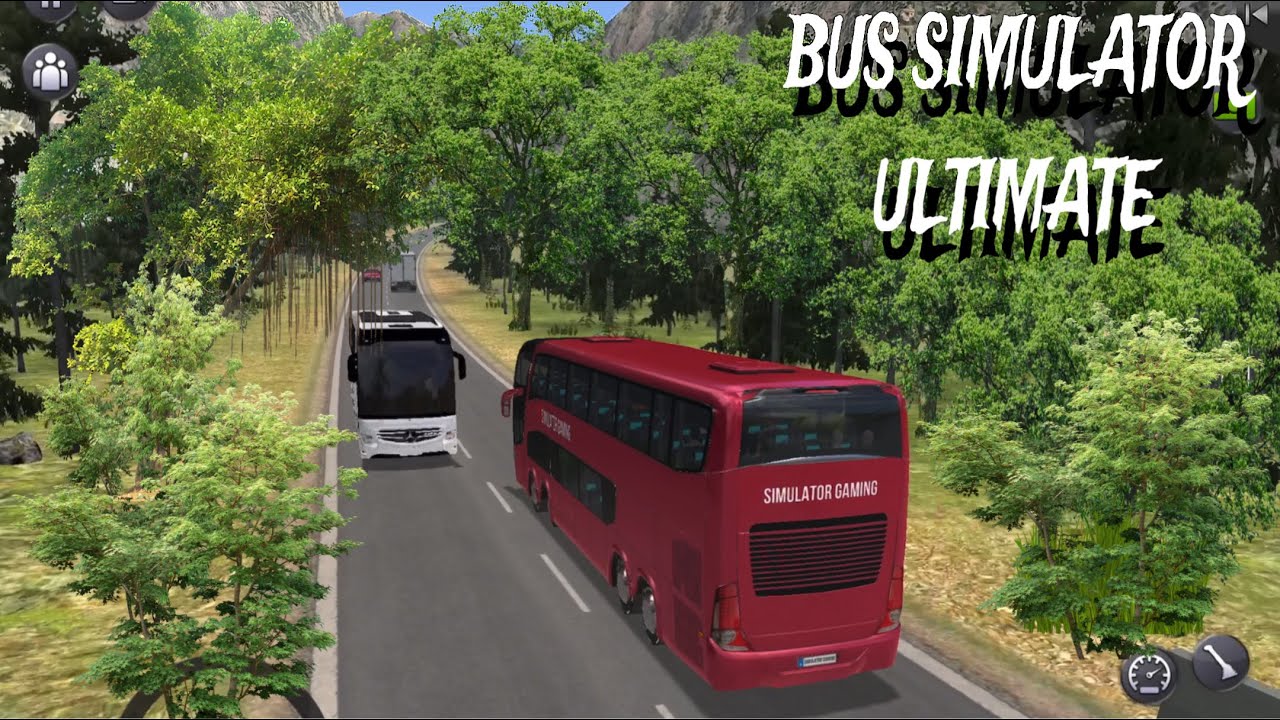 (DRIVING BUS SIMULATOR ULTIMATE )BUS SIMULATOR ULTIMATE MOBILE GAMEPLAY ...