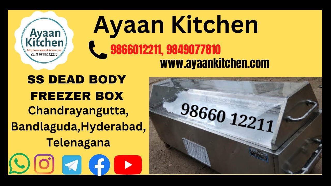 Mortuary Dead Body Freezer Box Round Dome | Steel Ice Box | Shav Pethi ...