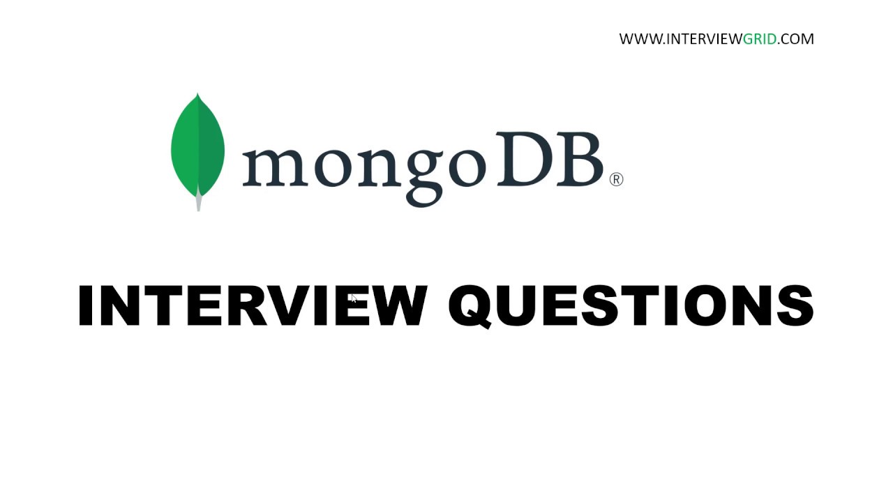 MongoDB Interview ion YouTube MongoDB Interview ion YouTube