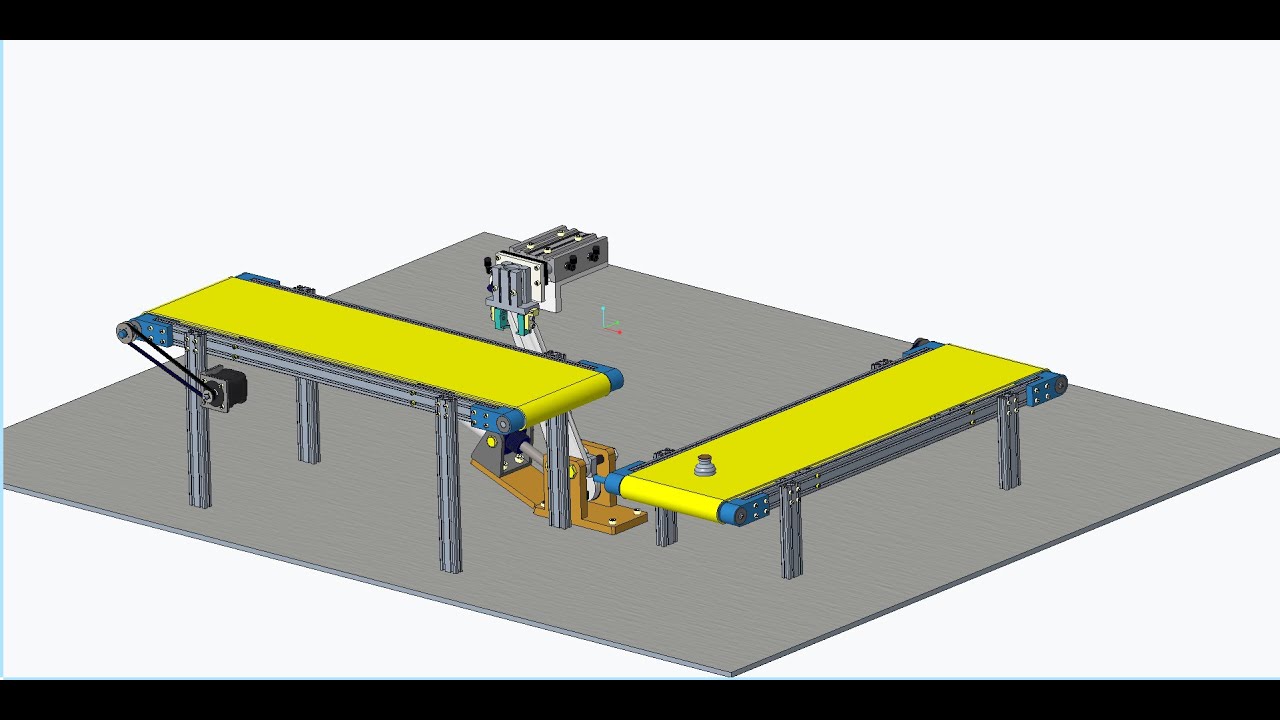 UTE - UDN || Pick and Place Mechanism Design & Simulation in Creo 8.0.0 ...