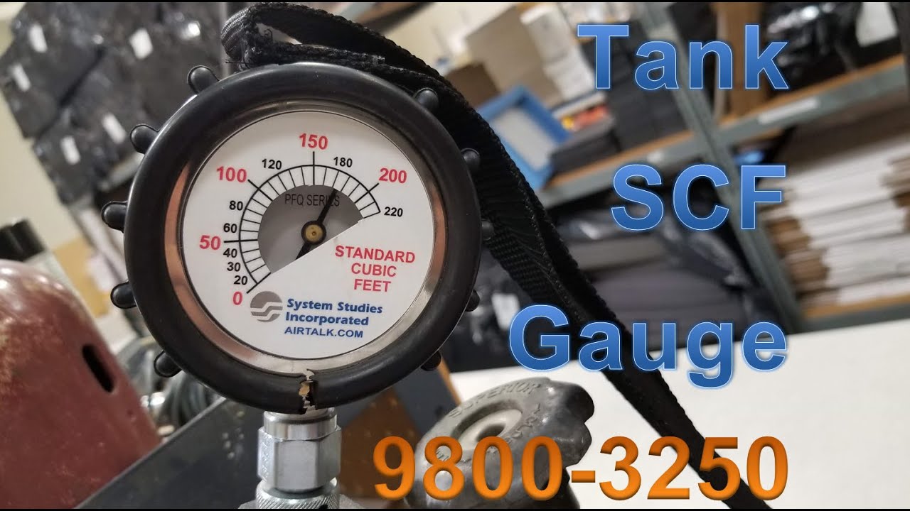 SCF Gauge and SCF Valve - YouTube