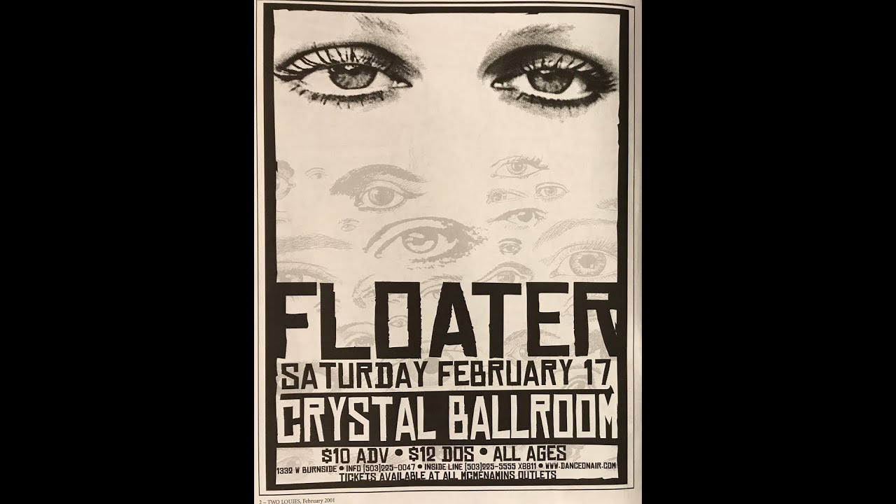 FLOATER - ROB WYNIA - ANYONE HOME - LIVE - YouTube
