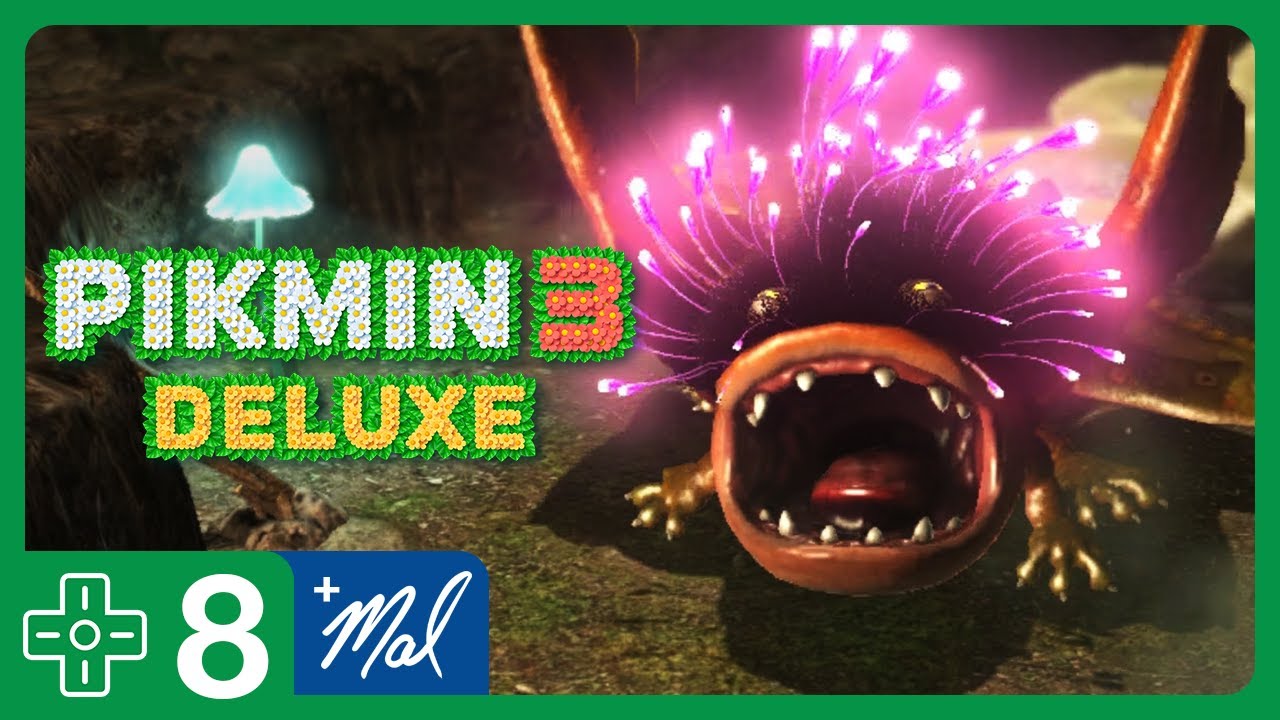 PIKMIN 3 [Co-op] #8 | "Vehemoth Phosbat" - YouTube