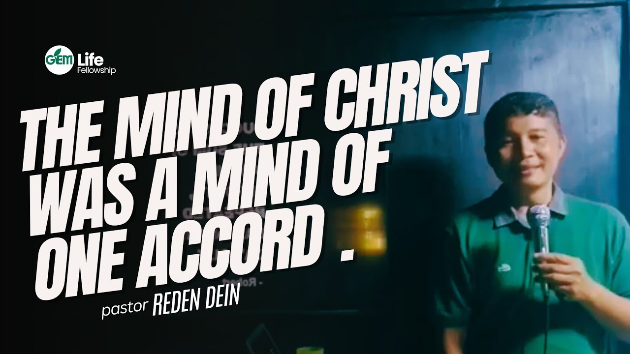 The Mind of Christ was a mind one accord. - English Tagalog Message ...