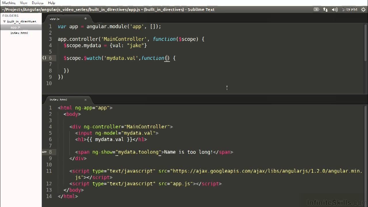 AngularJS Tutorial | $Scope.$Watch - YouTube