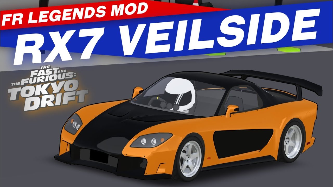 FR LEGENDS X FAST AND FURIOUS TOKYO DRIFT 😎 FR Legends V0.3.2 MOD RX7 ...