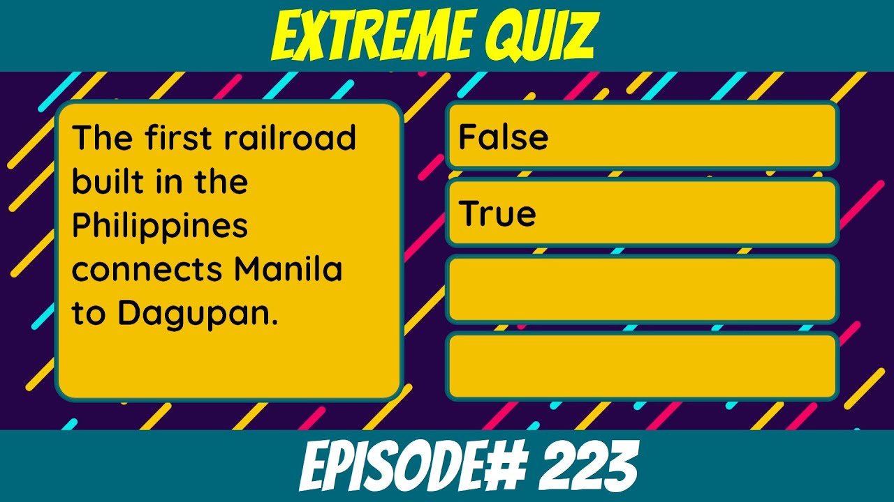 Extreme Quiz - Episode #223 - YouTube