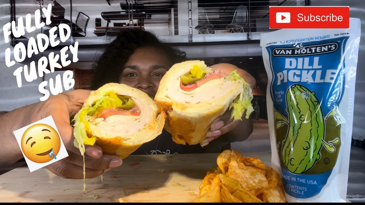 FULLY LOADED DELICIOUS TURKEY SUB | ARIES SPEARS & TIFFANY HADDISH ...