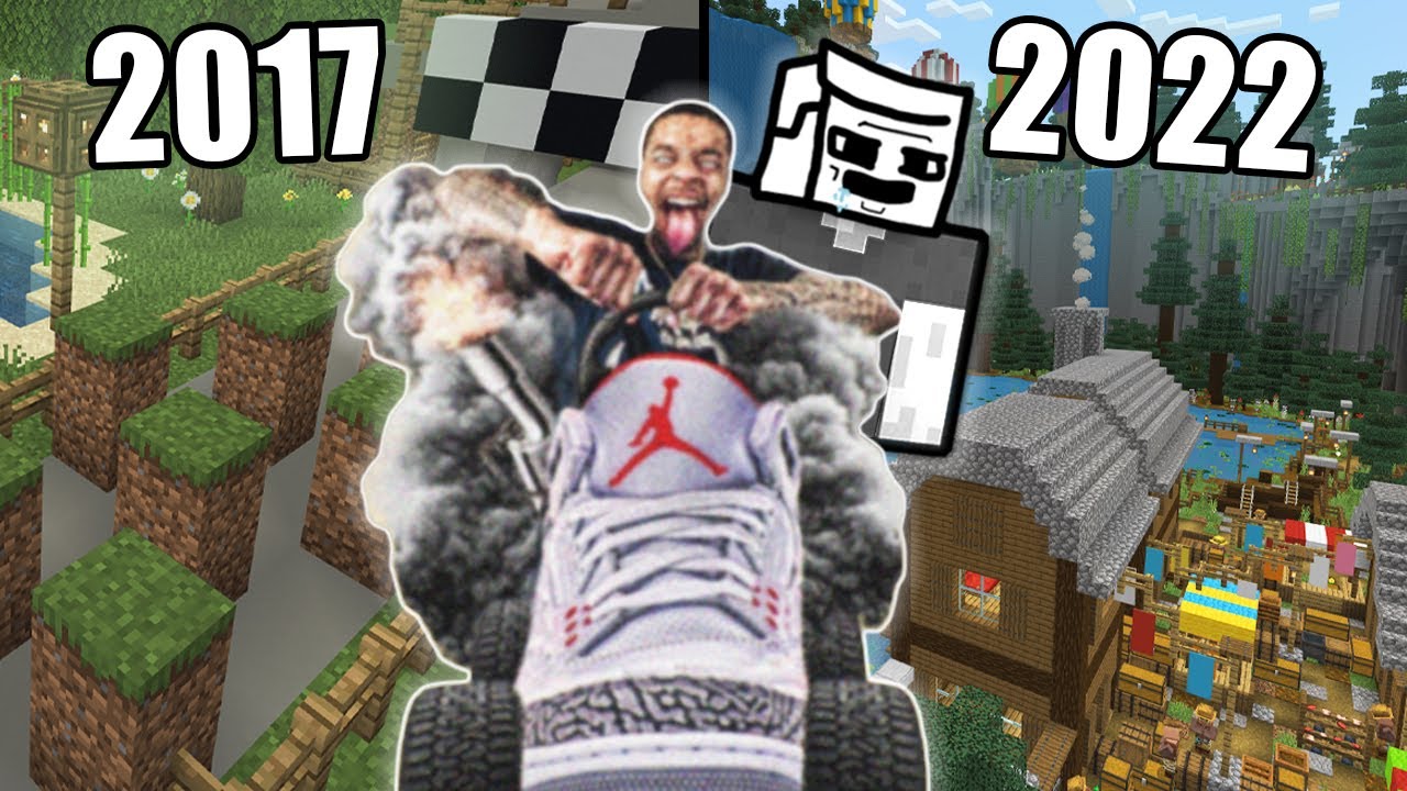 Every Single Mario Kart in Minecraft Map I Ever Made - YouTube