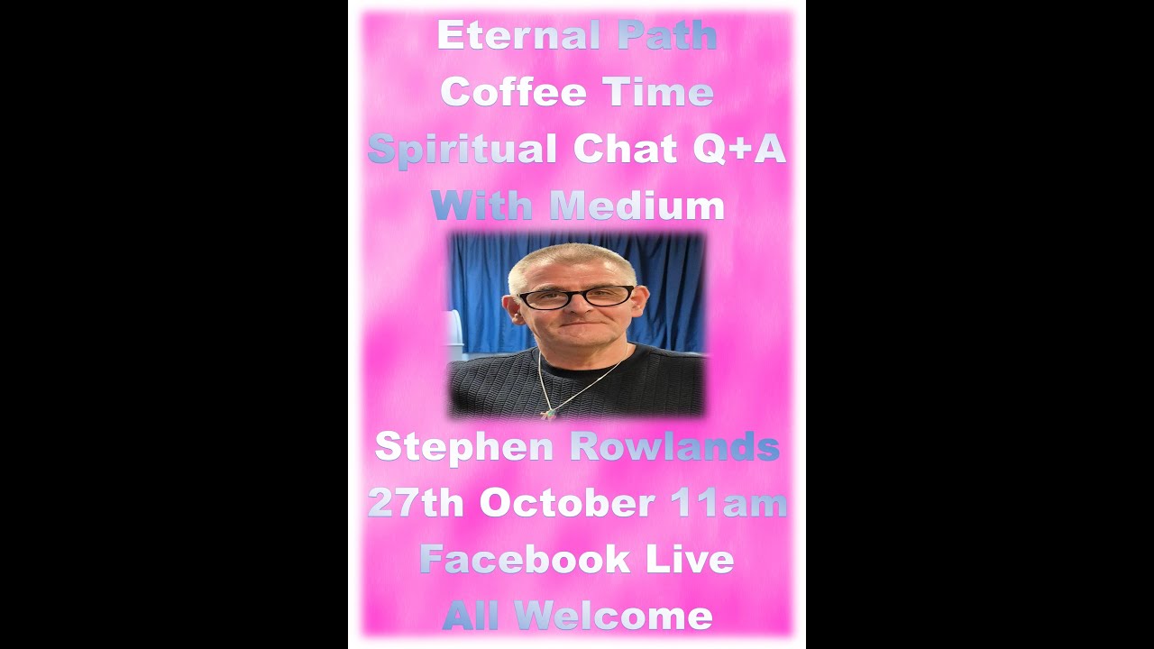 Coffee Time with Stephen Rowlands 27/10/24 - YouTube