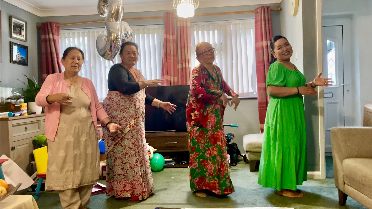 Kauda dance by Yoshi’s Bajiharu ️💃//Yoshi,s birthday//Nepali cultural ...